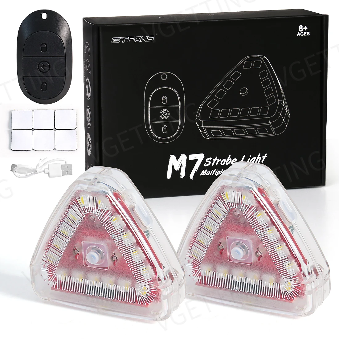 Universal-Motorcycle-Bike-LED-Strobe-Light-M3-M7-Magnet-Lamp-Wireless ...