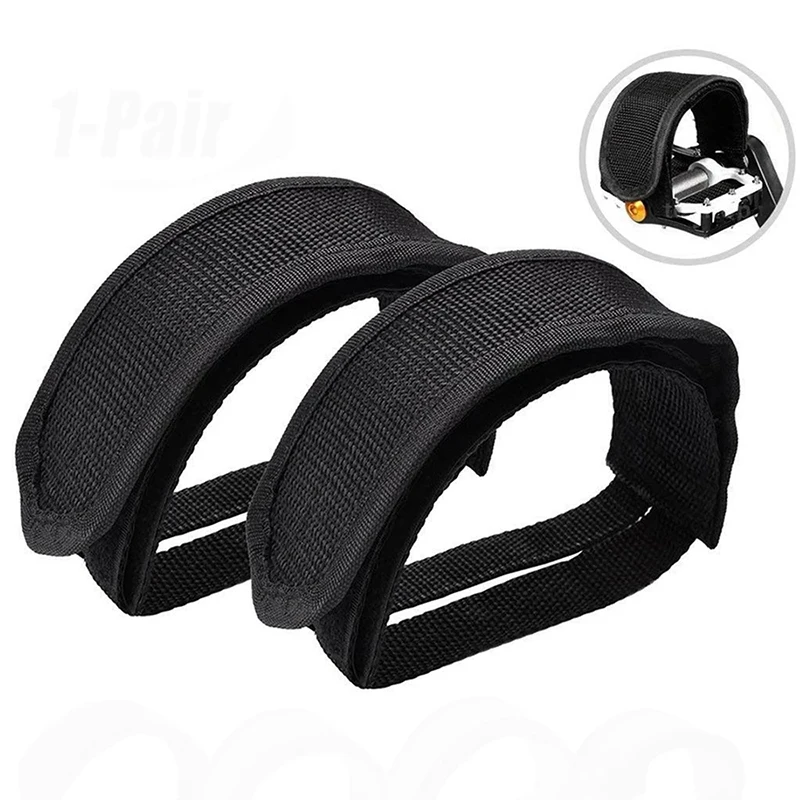 1-Pair-Of-Black-Bike-Pedal-Straps-Bike-Foot-Straps-Pedal-Straps-Foot ...
