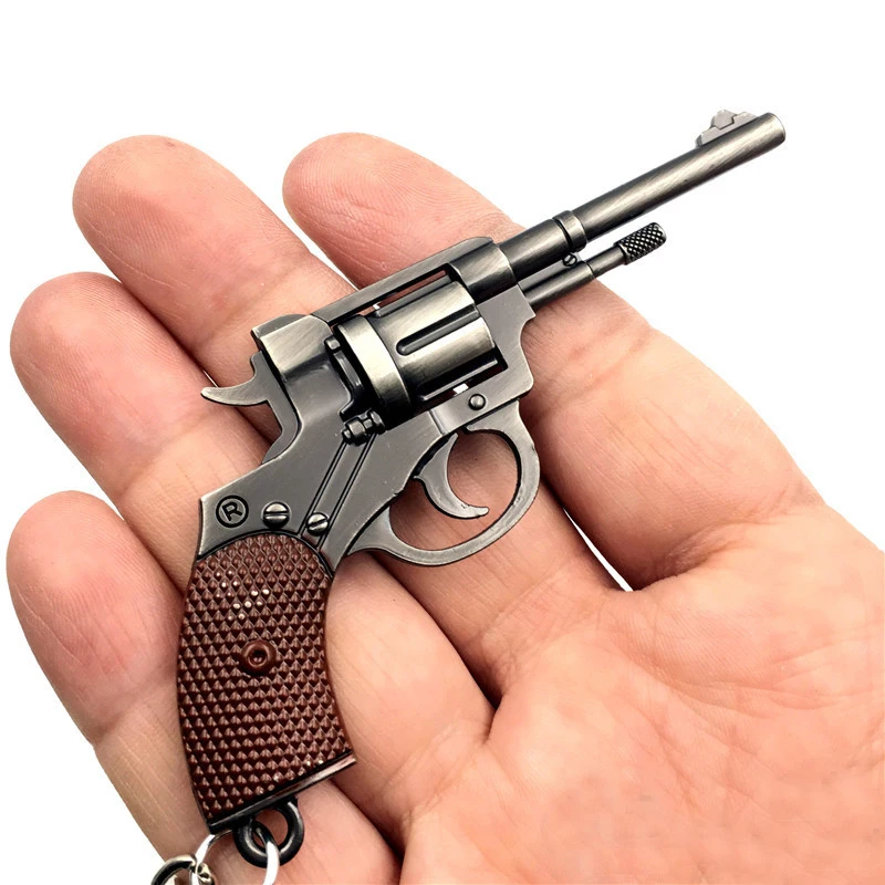 PUBG-Alloy-Keychain-Pendant-Weapon-Model-Pistols-Key-Holder-Game-Fans ...