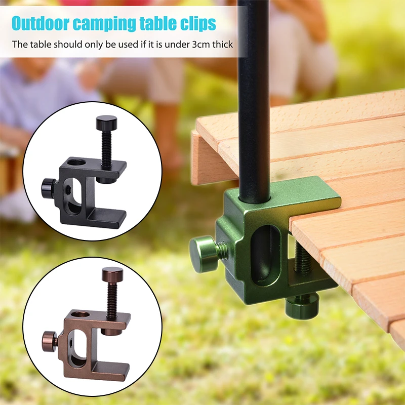 Aluminum Alloy Cantilever Bracket Clamps Hanging Camping Light Pole ...