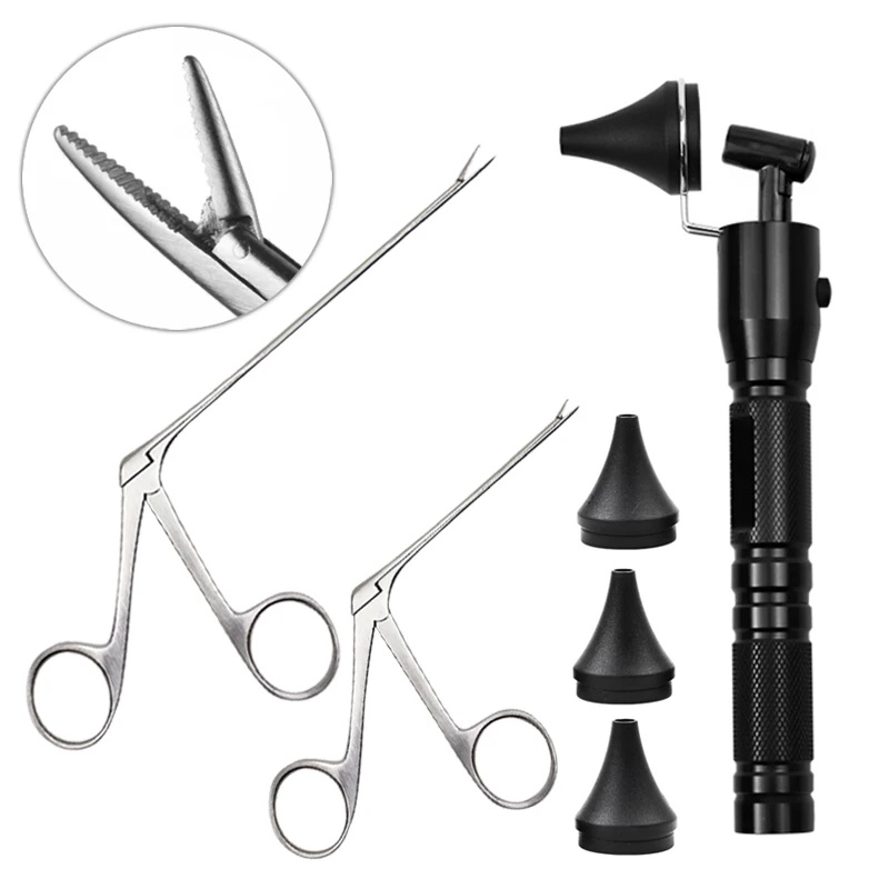 Ear-Pick-Endoscope-Earwax-Remover-Hartmann-Micro-Alligator-Crocodile ...