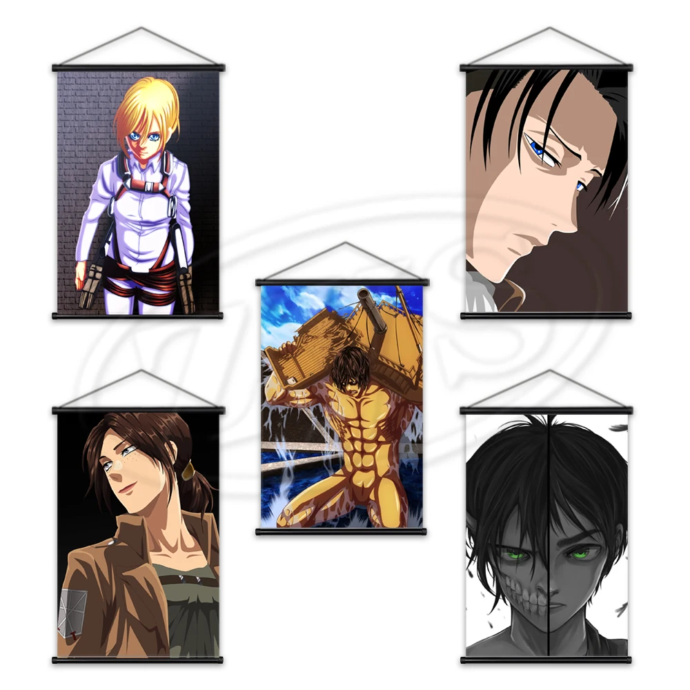 Art-Attack-on-Titan-Poster-Canvas-Painting-HD-Prints-Japanese-Anime ...