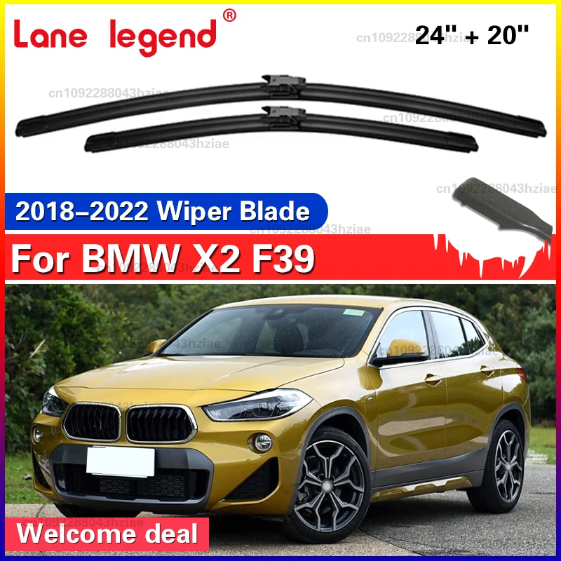 Car Front Wiper Blades For BMW X2 F39 2018 2019 2020 2021 2022 M Sport ...