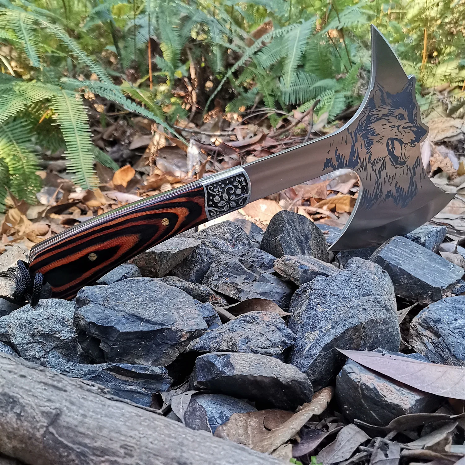 Fire-Rescue-Axe-7CR17-Steel-Rescue-Axe-Green-Camping-Axe-Outdoor-Tree ...