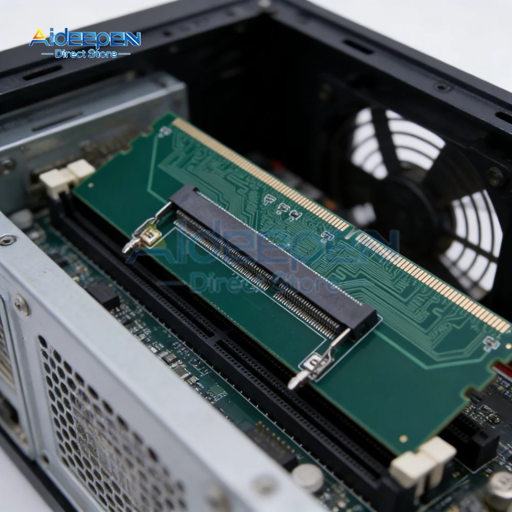 DDR5 Memory RAM Connector Adapter SO-DIMM To PC DIMM Card 6 Layer ...