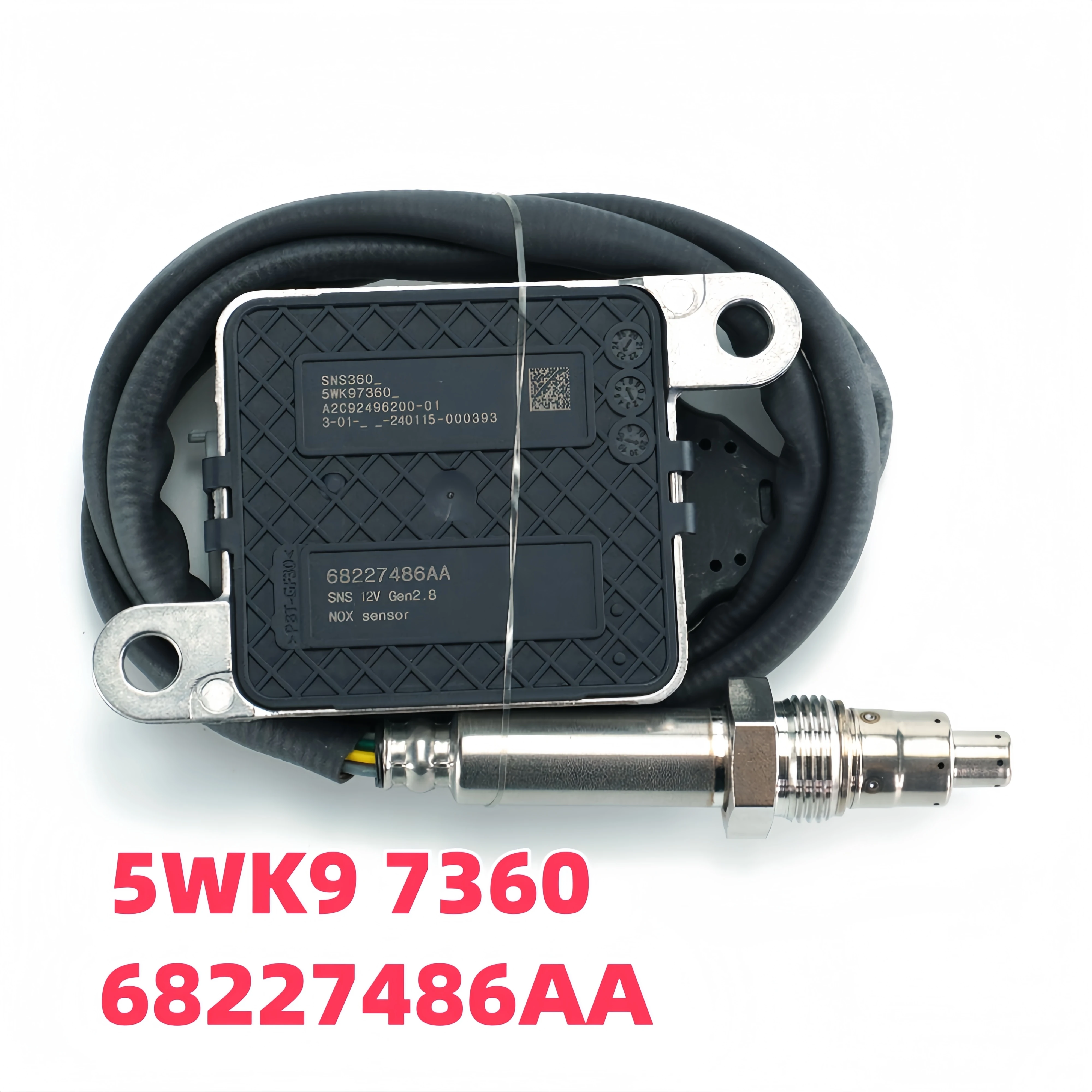 Genuine 12V Nitrogen Nox Oxygen Sensor 5WK97360 5WK9 7360 For Dodge Ram ...