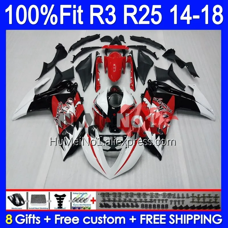 Injection For YAMAHA YZF R3 R25 R3 R 25 YZF R3 YZFR25 55No.9 YZF R25 ...