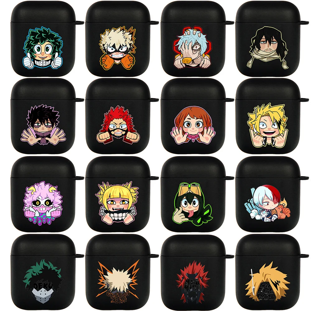 Anime-My-Hero-Academia-MHA-Case-for-Apple-Airpods-1-2-3-Pro-Silicone ...
