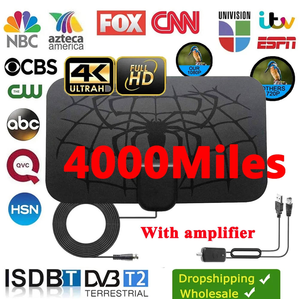 Digital-TV-Antenna-For-Indoor-Global-TV-Receiver-DVB-T2-Signal ...