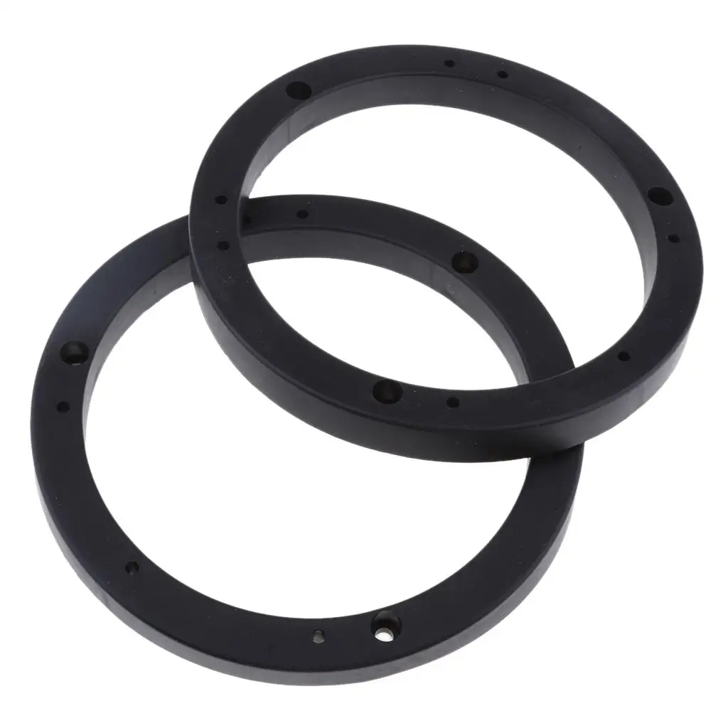 2 Pcs Dia Universal Black Speaker Spacer Adaptor Mounting Bracket for ...