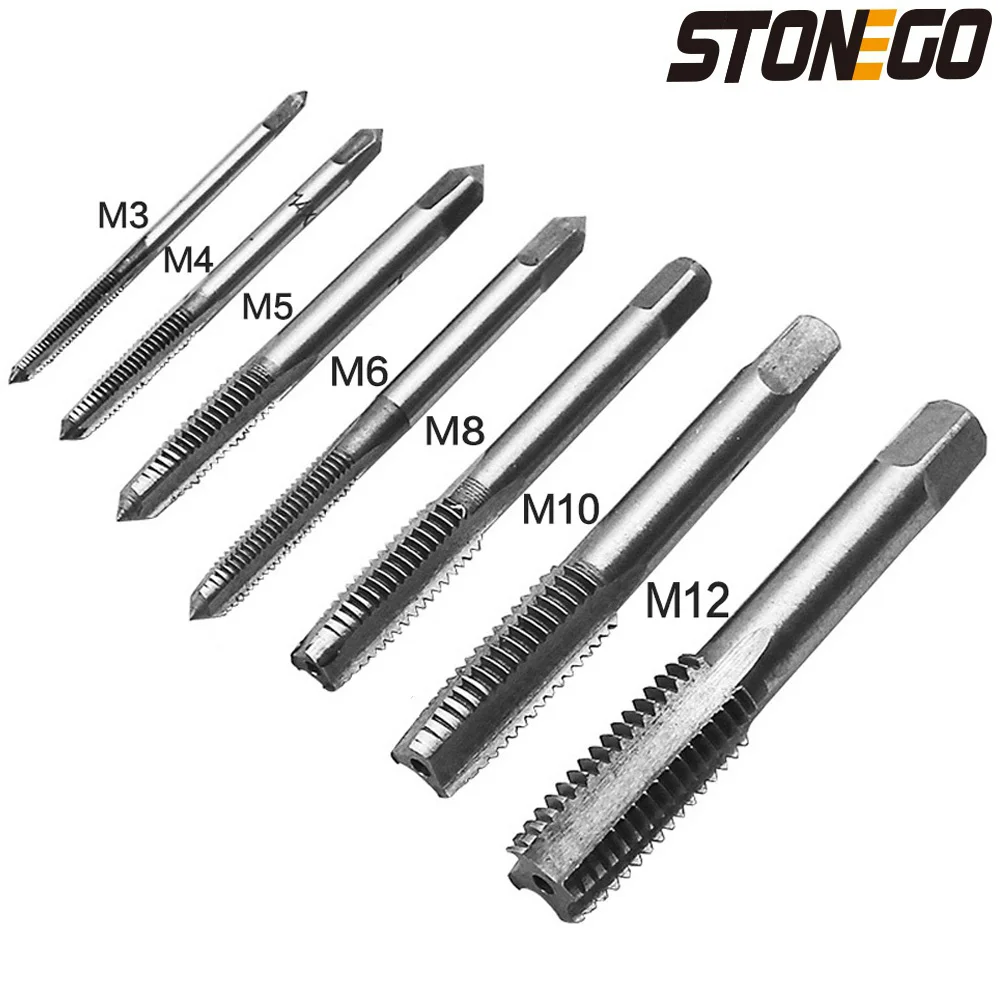 STONEGO 5 pz/7 pz cuscinetto acciaio conico mano punto a spirale dritto ...