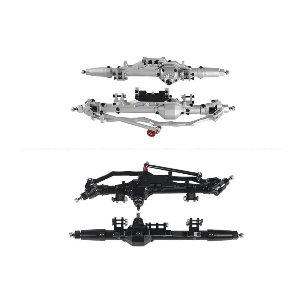 1-10-RC-Cars-Complete-Aluminum-alloy-Front-Rear-Axle-for-RC-Crawler ...
