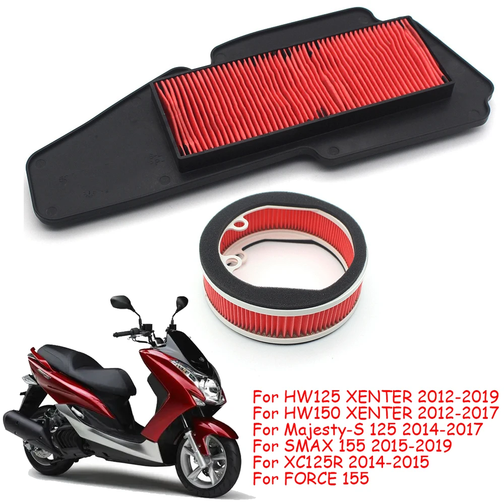Motorcycle-Air-Intake-Filter-Cleaner-Element-Air-Filter-For-Yamaha ...