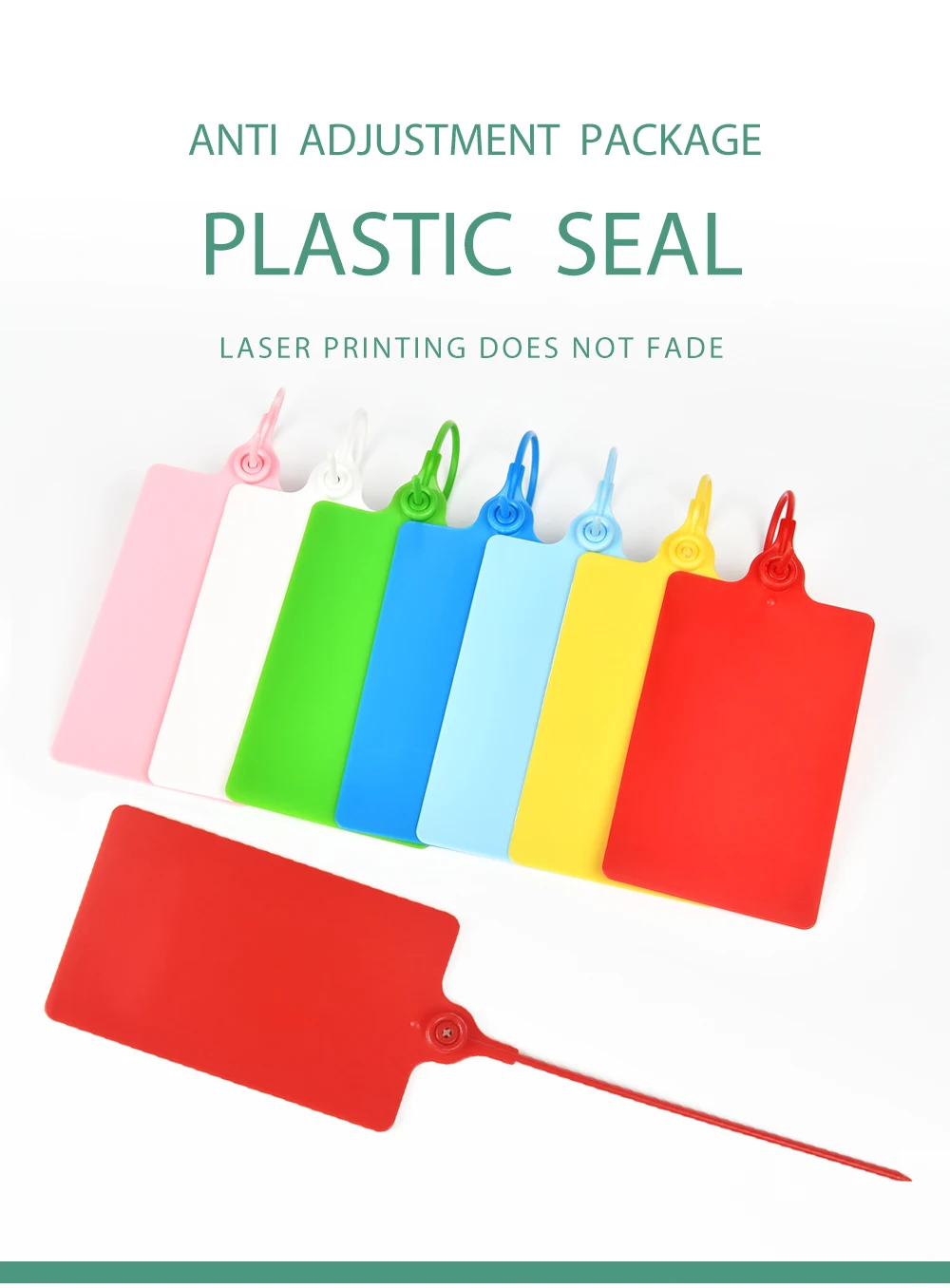 Water Proof Large Plastic Labels Numbered Plastic Security Seal ...
