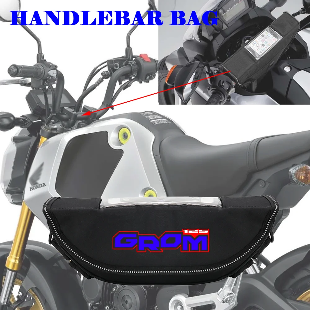 Handlebar-Bag-for-HONDA-Grom-Msx125-Grom125-Sports-Motorcycle-Steering ...