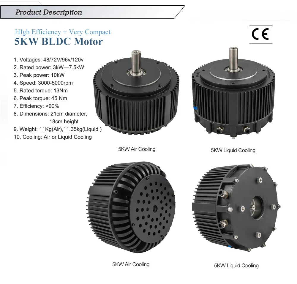 10kw bldc motor for electric car store
