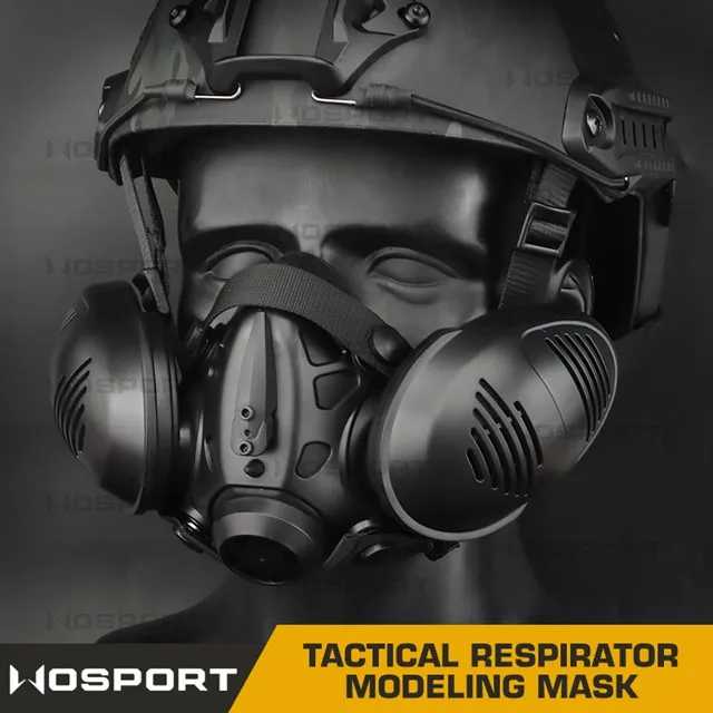 WoSport-Bilateral-Respirator-Mask-Cp-Half-Face-with-Dust-Proof-Out ...