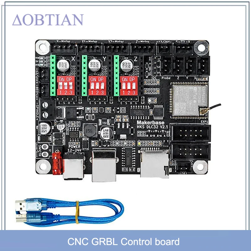 Grbl-32-bit-CNC-Shield-Controller-ESP32-WIFI-MKS-DLC32-V2-1-Offline ...