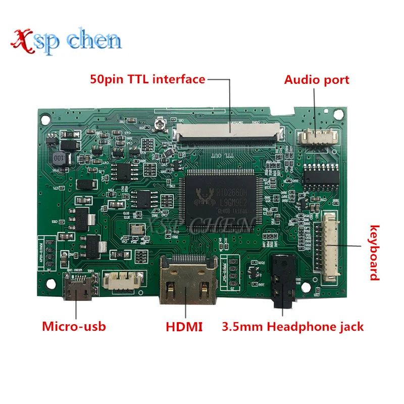 9 Inch Lcd Driver Board | 7 Inch 50 Pin Lcd Display | Lcd Display 7 ...