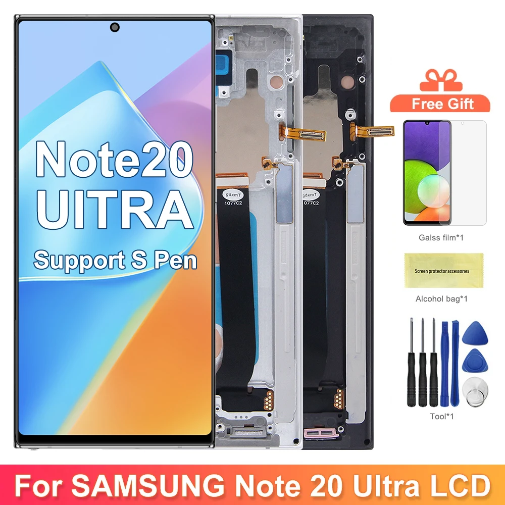 TFT Note 20 Ultra Screen Assembly for Samsung Galaxy Note20 Ultra 5G ...