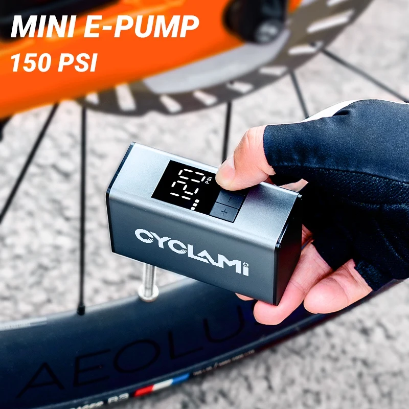 CYCLAMI-A3-MAX-Mini-Electric-Air-Pump-Portable-Bicycle-Cordless-FV-AV ...
