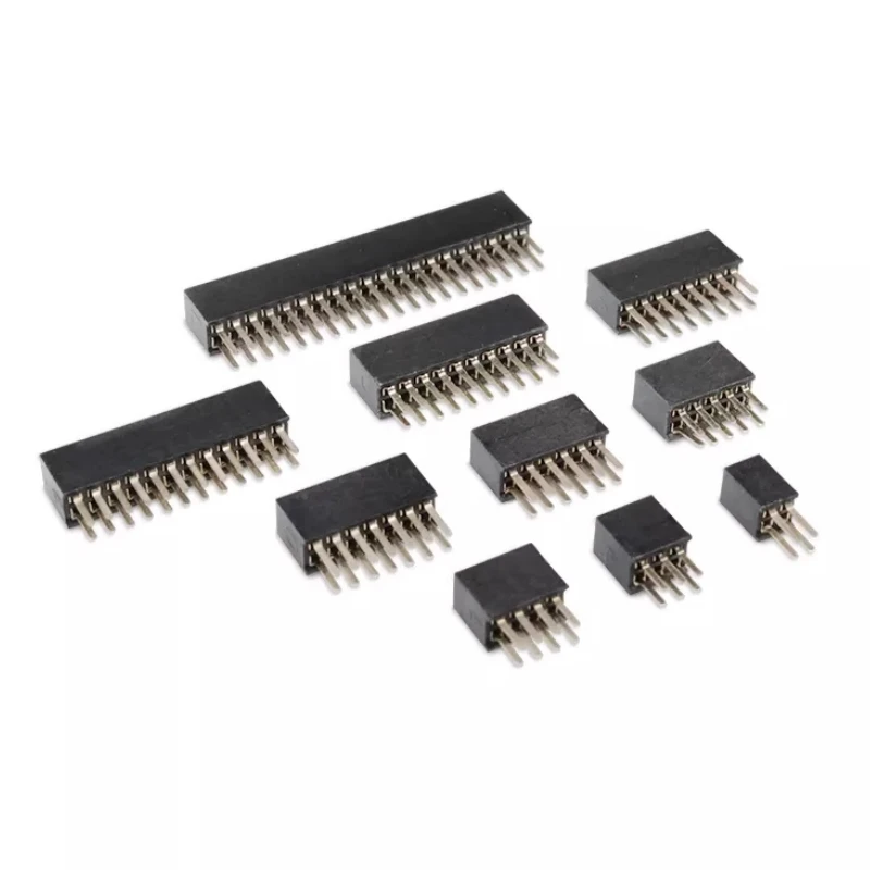 10pcs-1-27mm-Pitch-Female-Header-2x5-2x10-2x20-2x25-2x30-2x40-2x50-Pin ...