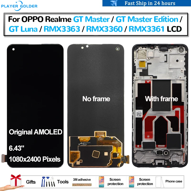 Pantalla-lcd-Original-AMOLED-para-OPPO-Realme-GT-Master-Edition-montaje ...