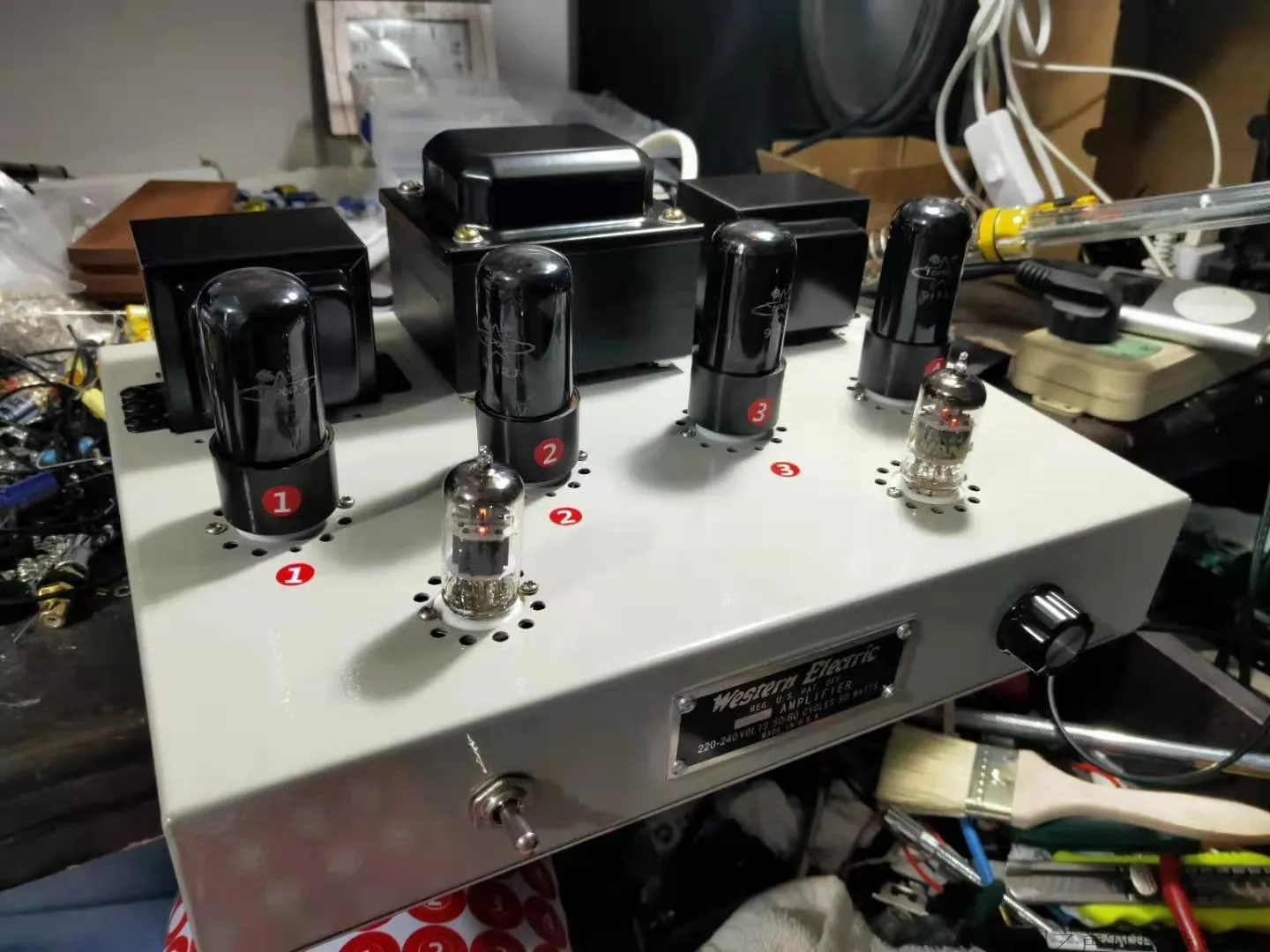 Latest 2x14w 6p6p Push-pull 807 El84 Kt66 300b 2a3 211 805 High-power ...