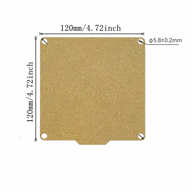 ENERGETIC-Double-Sided-Textured-PEI-Sheet-120x120mm-for-Easythreed-X1 ...