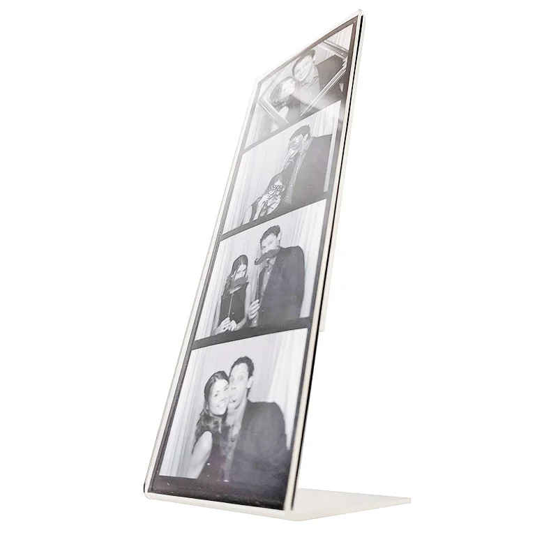 5pcs-lot-L-Style-Slanted-Back-Plain-Frame-2-x6-Acrylic-Photo-Booth ...