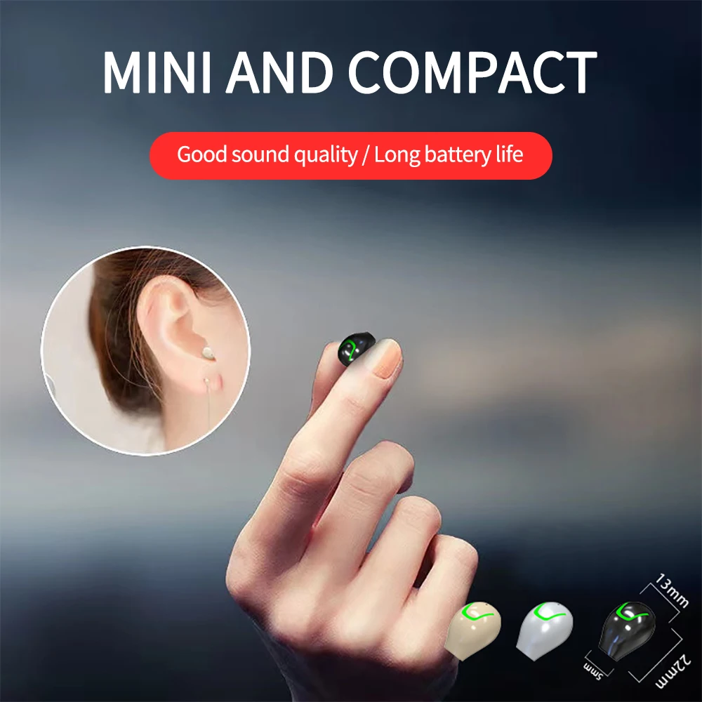 Mini-Invisible-Bluetooth-Headset-Bone-Conduction-Bluetooth-Headset ...