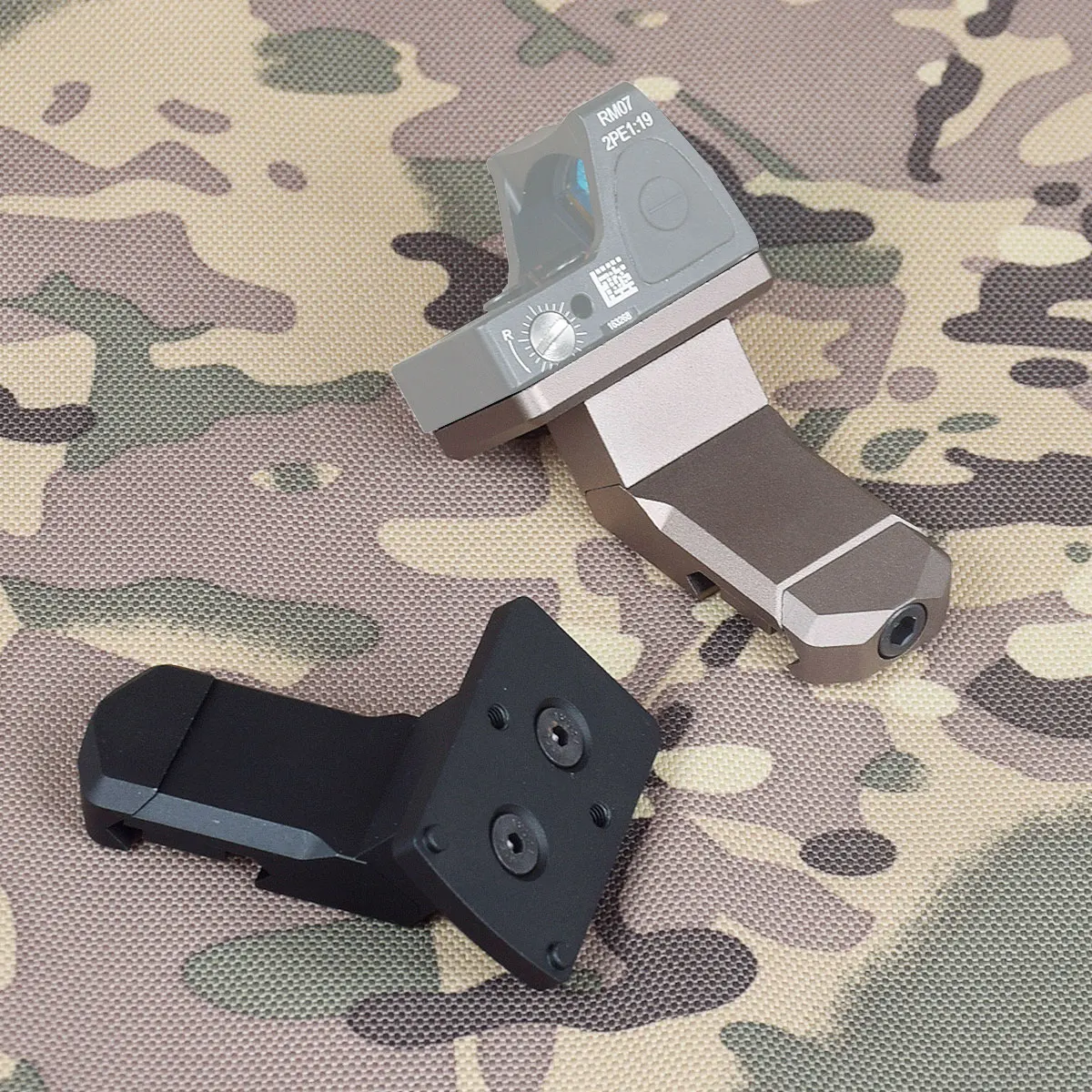 Tactical-Offset-Optic-Scope-Mount-For-T01-T02-RMR-By-35-Degrees-and-45 ...