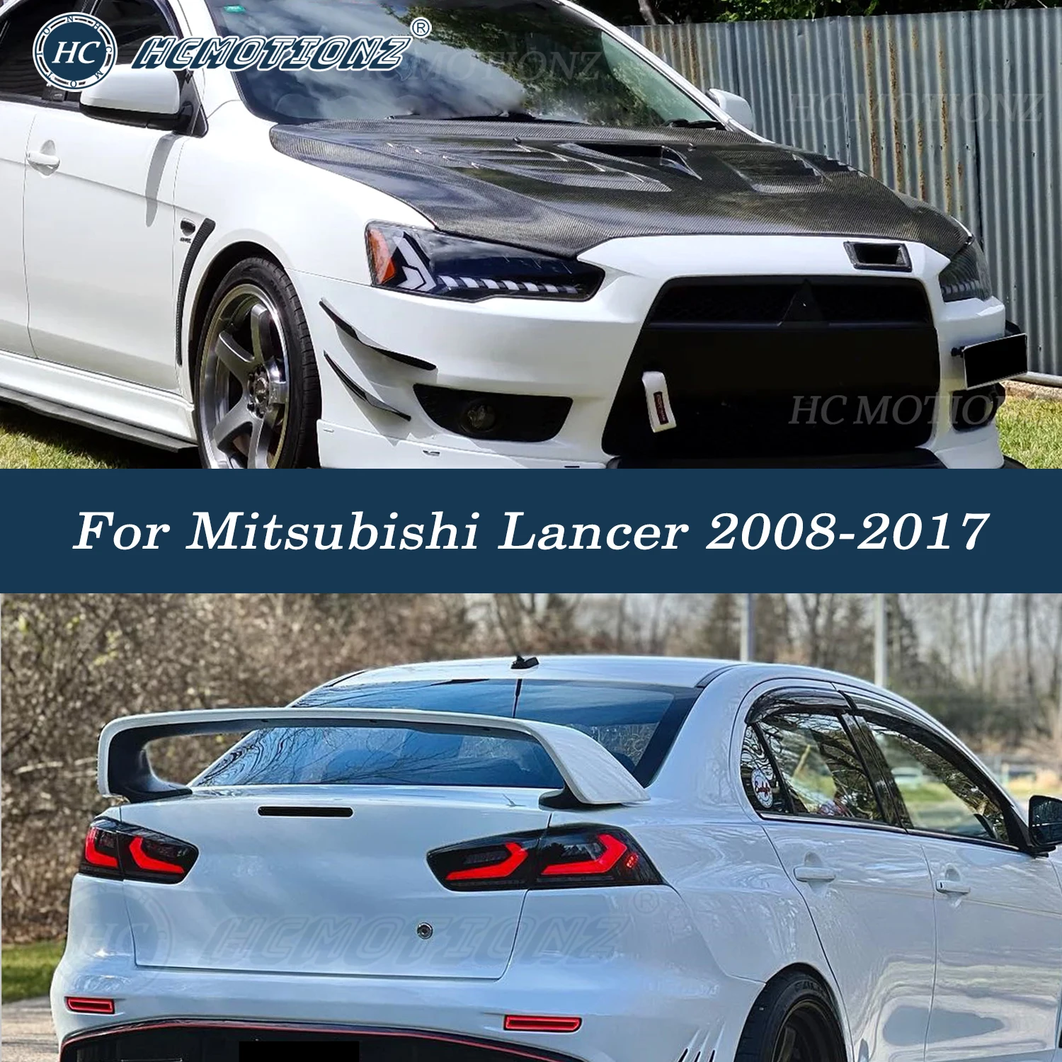 HCMOTIONZ-LED-Car-Lamps-Assembly-Set-for-Mitsubishi-Lancer-2008-2017 ...