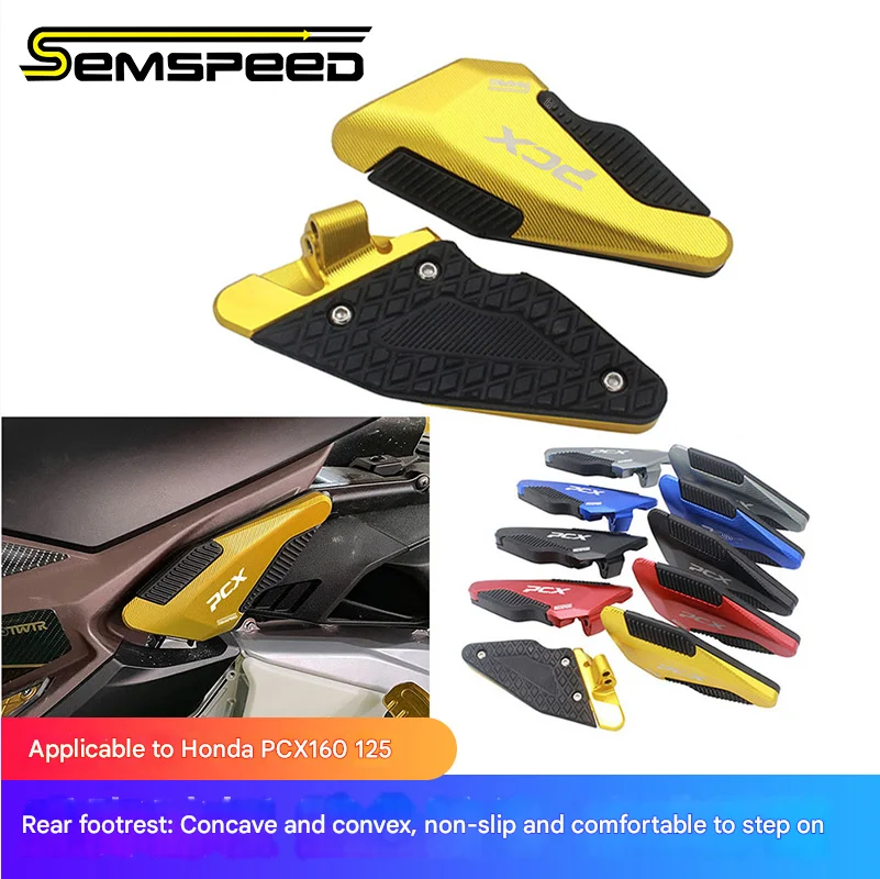 For Honda PCX 160 PCX 125 2021-2025 2022 2023 Rear Footrest Passenger ...