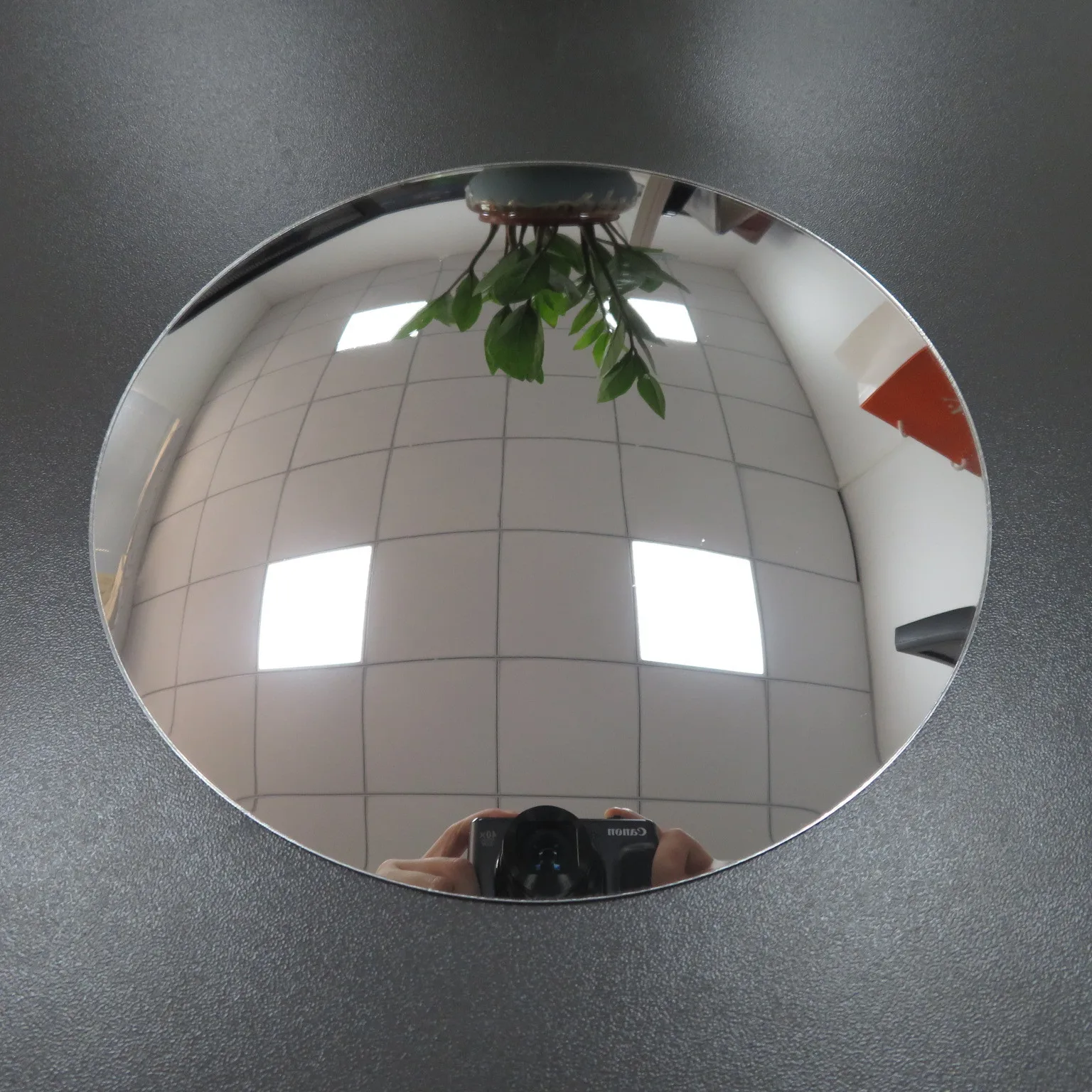 30cm-Acrylic-Convex-Mirror-Photography-Prop-Decoration-Round-Frameless ...