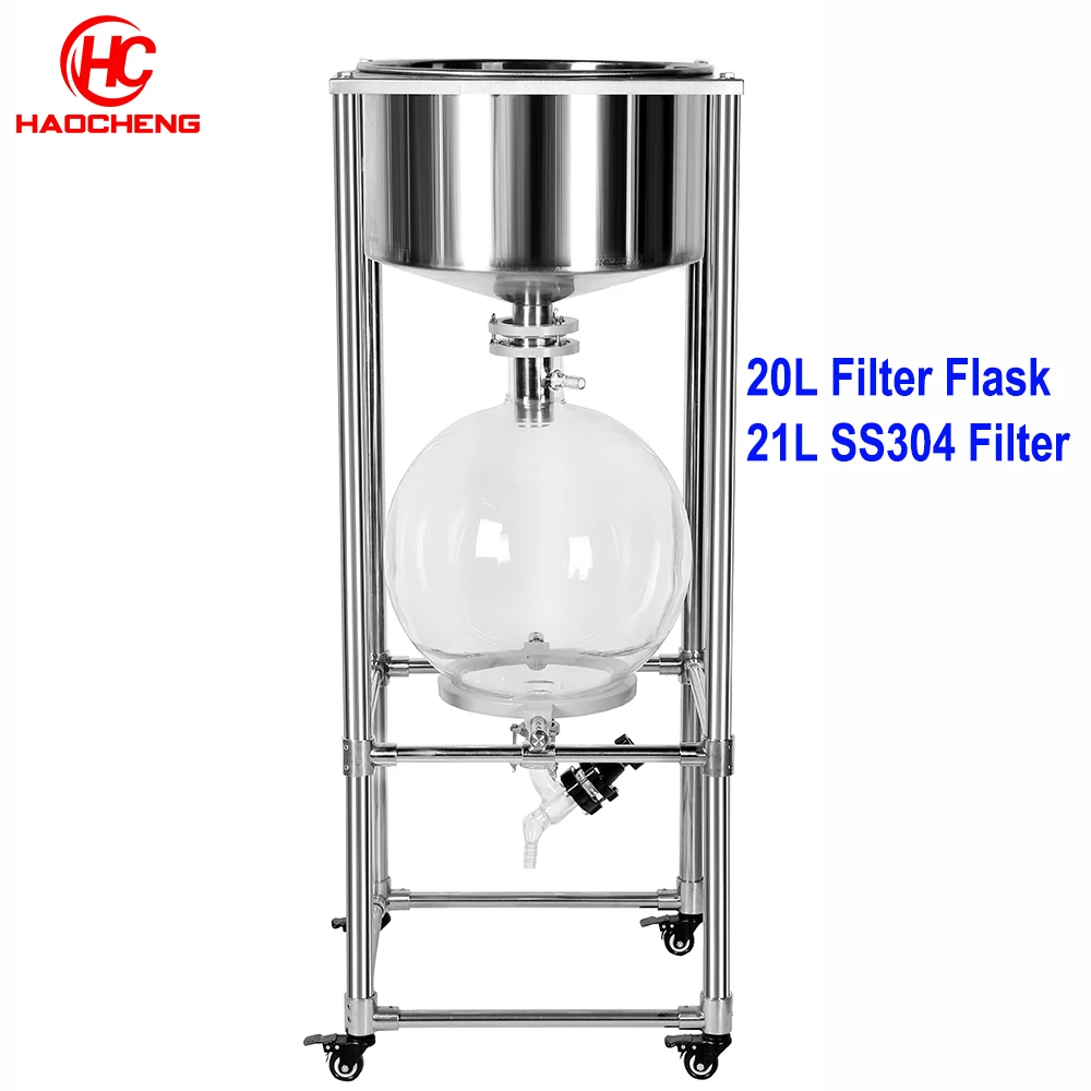 Filtro de Nutsche de acero inoxidable para laboratorio, aparato de ...