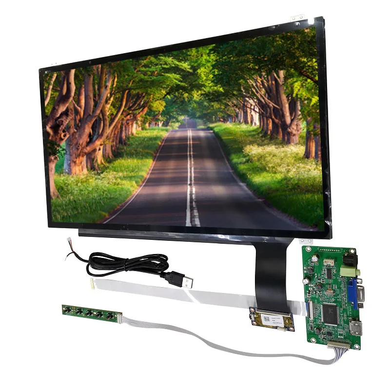 17.3 inch touch display module kit HDMI VGA 10-point capacitive touch ...