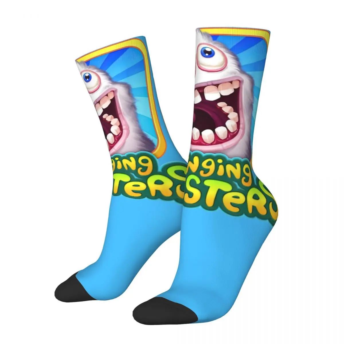Retro-Women-Men-My-Singing-Monsters-Mammott-Funny-Icon-Crew-Socks-MSM ...