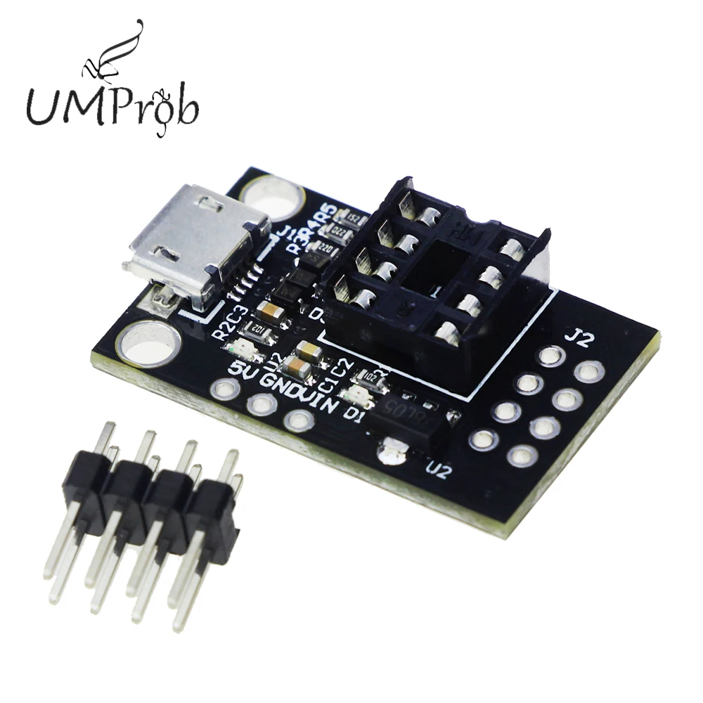 Micro USB Chip Pluggable Development Programming Bare ATtiny13A ...