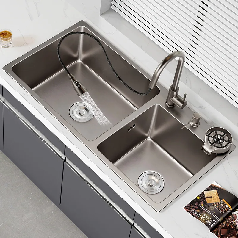 Luxury-Stainless-Steel-Kitchen-Sink-Vegetable-Wash-Basin-for-Home ...