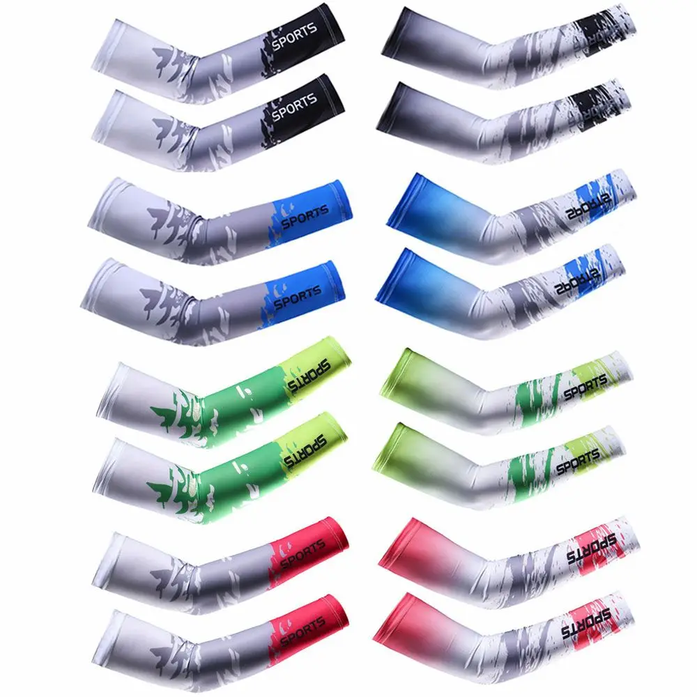 2Pcs-Arm-Sleeves-Warmers-Sports-Sleeve-Sun-UV-Protection-Hand-Cover ...