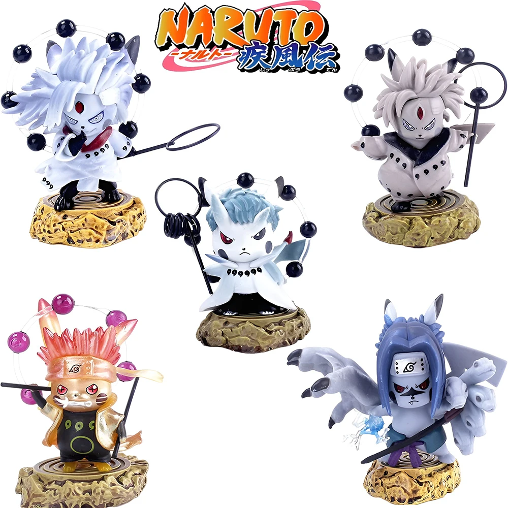 Human Pillar Force Anime Figure | Pikachu Naruto Figure | Collection ...