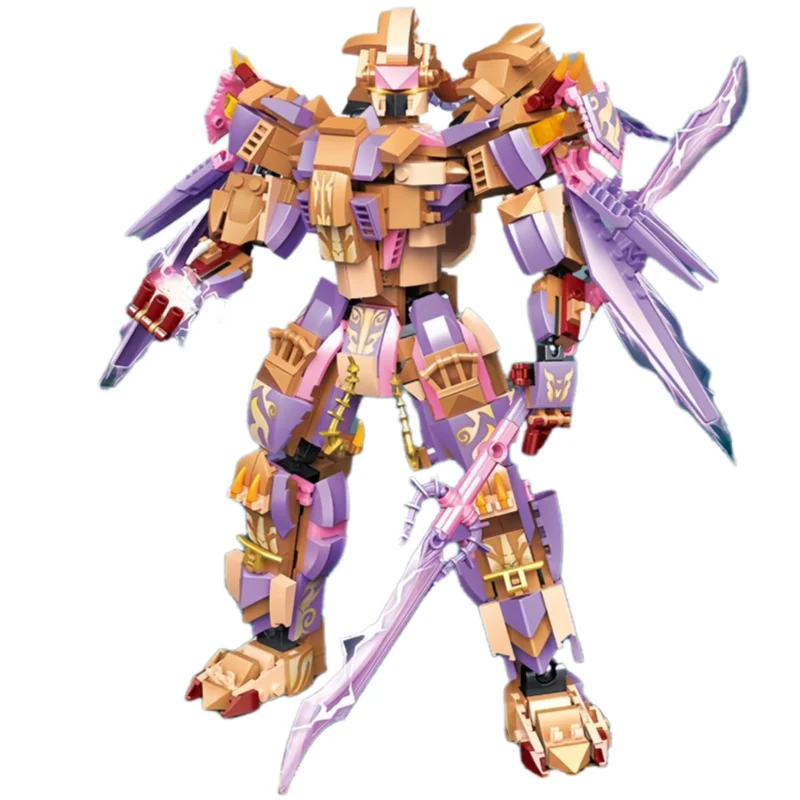 New-Arrival-Chinese-Mythology-2-Mecha-Assembly-Children-s-Building ...