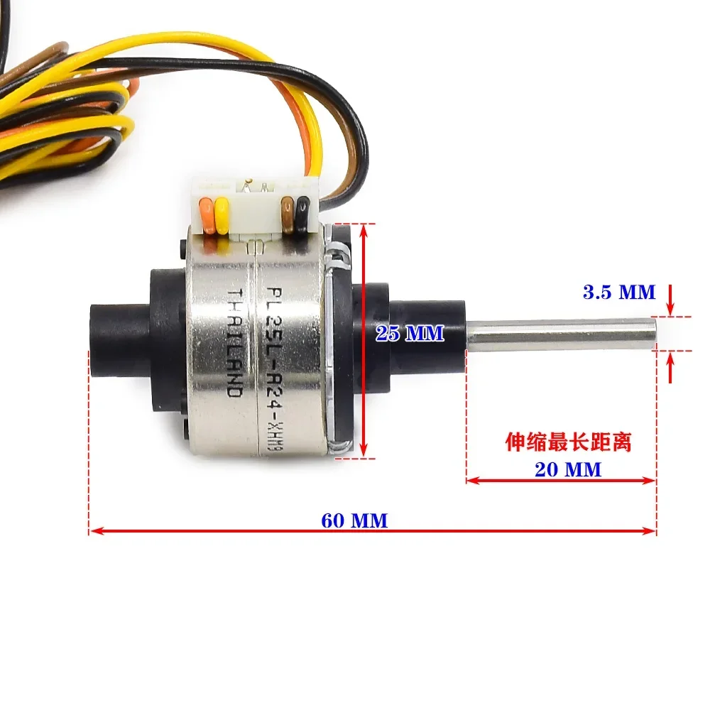 NMB-PL25L-A24-Mini-25mm-2-phase-4-wire-Precision-Stepper-Motor-13mm ...