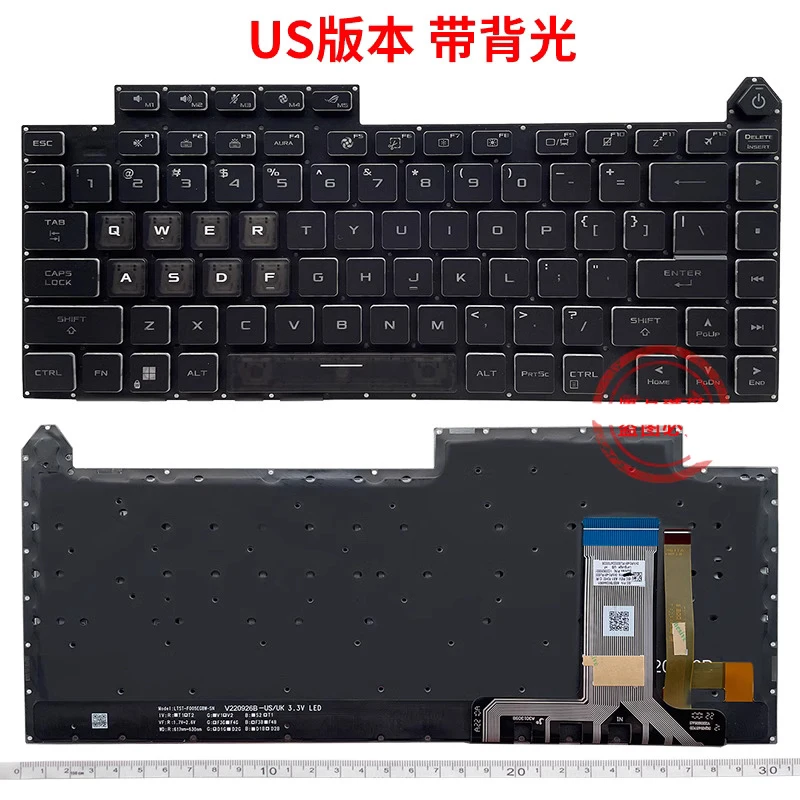 New-FOR-ASUS-ROG-Strix-G614-G614J-G614JU-G614JV-G614JI-Keyboard-US ...
