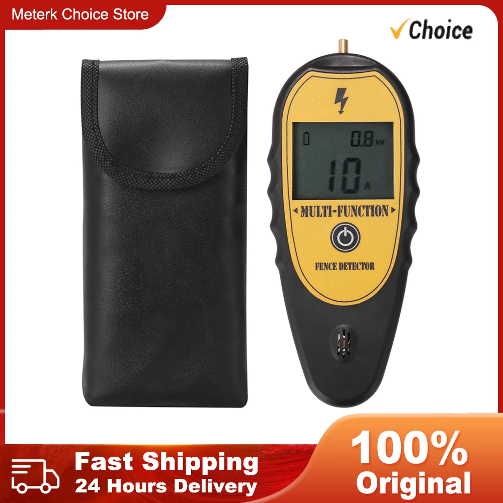 Farm Electronic Fence Fault Finder 200-15000V Ranch Fence Digital LCD ...