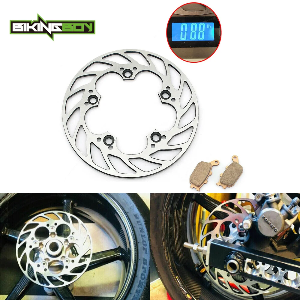 BIKINGBOY Pastillas de Rotor de disco de freno trasero, para Yamaha YZF ...