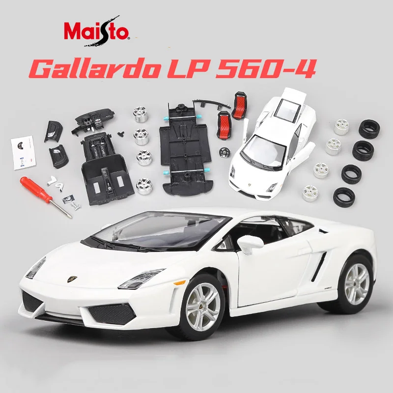 Maisto-Assembly-Version-1-24-Lamborghini-Gallardo-LP560-4-Alloy-Sports-Car-Model-Diecast-Metal ...