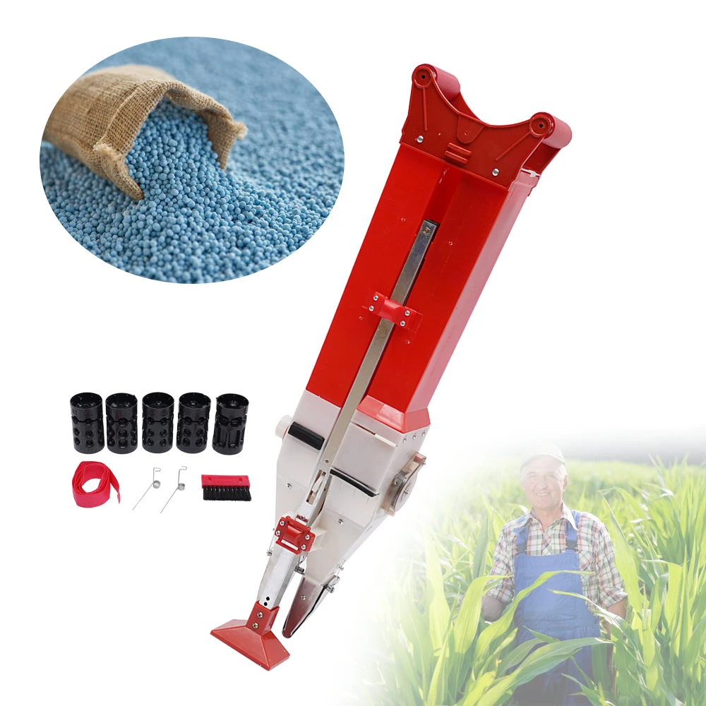 Manual-Single-Double-Cylinder-Spreader-Hine-Seed-Drill-Fertilizer ...