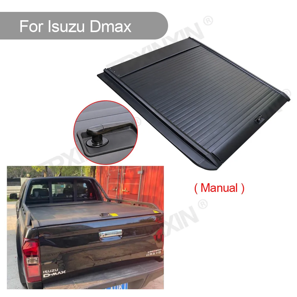 For Isuzu Dmax Car Trunk Lids Pickup Bed Tonneau Cover Retractable ...